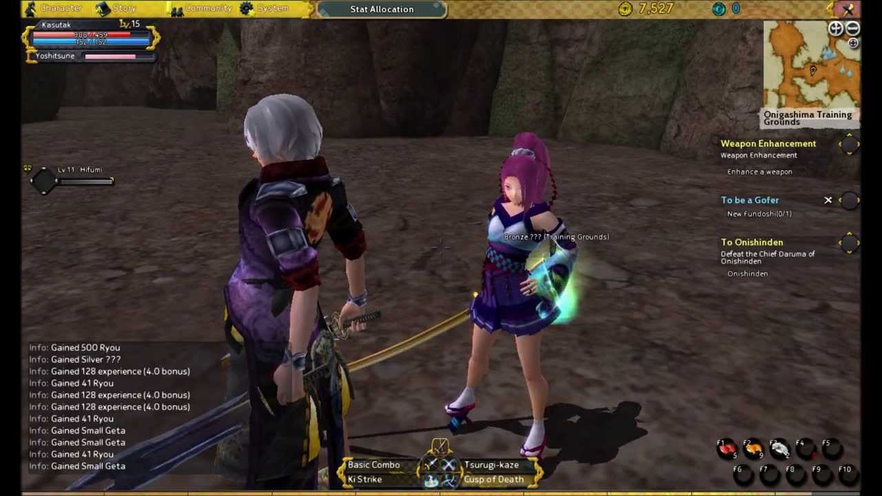 Onigiri (Alpha) donjon 1. - YouTube