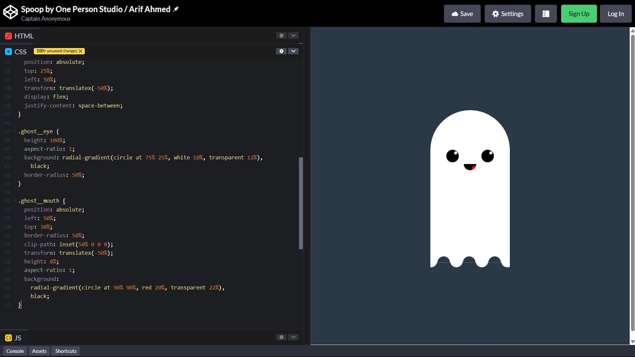 ASMR Programming - SPOOP in HTML & CSS - No Talking - YouTube