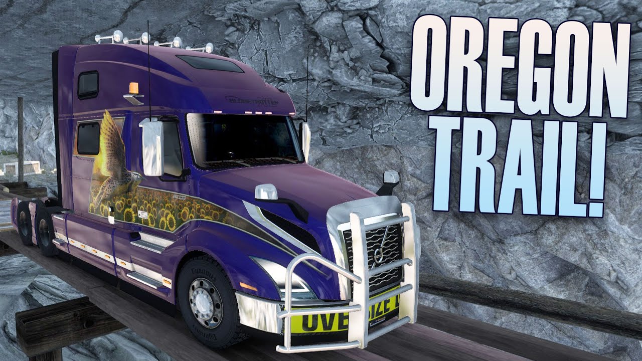 ATS | Oregon Trail - Nebraska | American Truck Simulator | Cruising ...