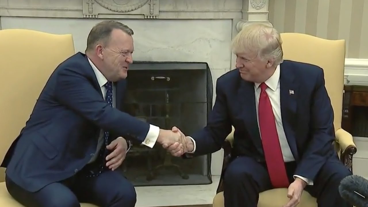 Trump Meets Danish Prime Minister Rasmussen - YouTube