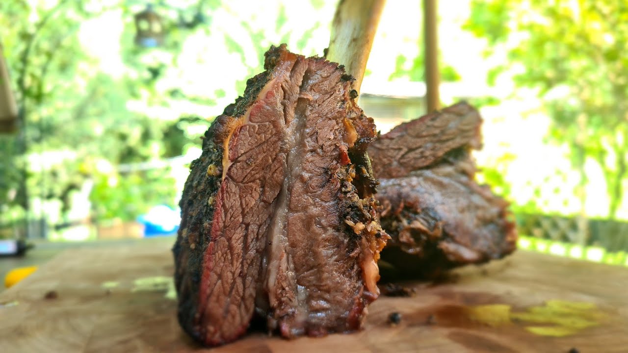 Coaste de Vită afumate la smoker!!! O reteta extraordinara,un deliciu ...