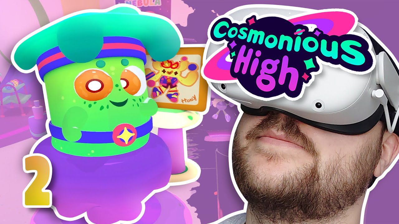 ART CLASS in VR! | Cosmonious High - Part 2 - YouTube