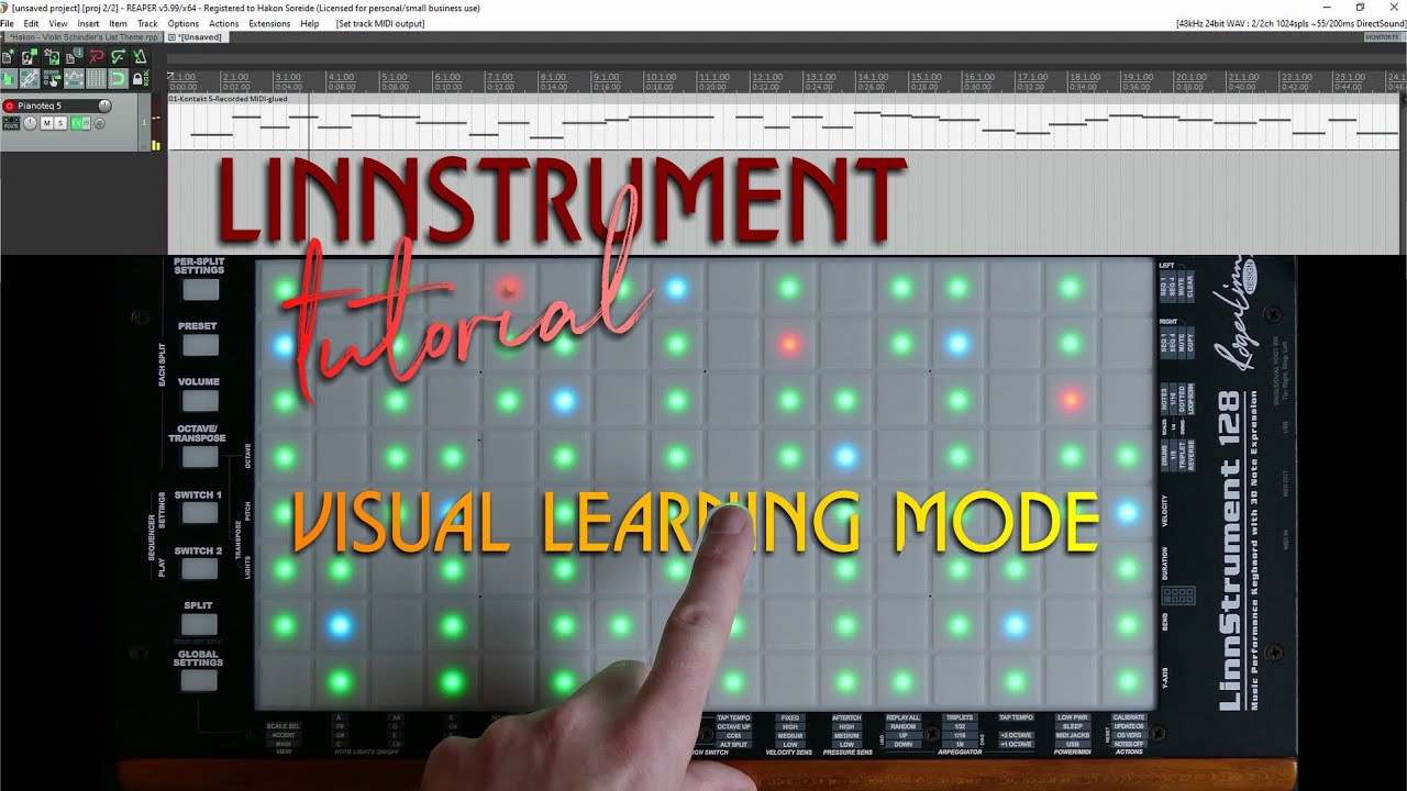 Using the Linnstrument as a Teaching Keyboard - Tutorial - YouTube