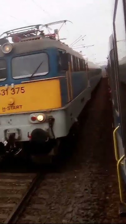 V43 1375-ös Szili hagyja el Szabadbattyánt Tópart IC-vel #máv #vasút #v43 #cirmos #szili # ...