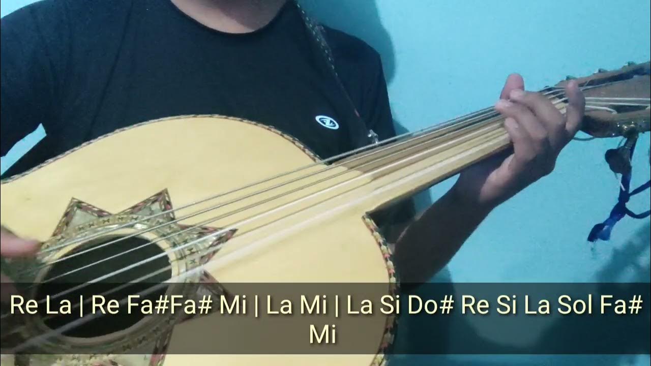 La feria de las flores - Guitarron Cover-Tutorial - YouTube