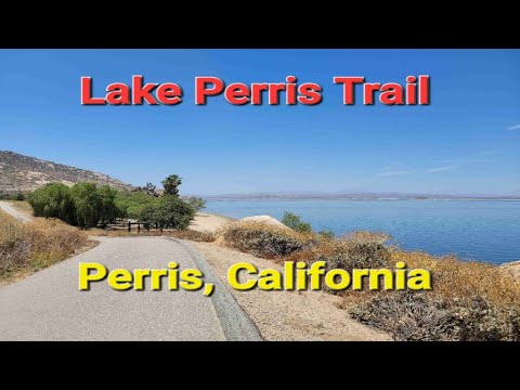4K- Great Day at Lake Perris Trail- E-bike Ride - Perris , California ...