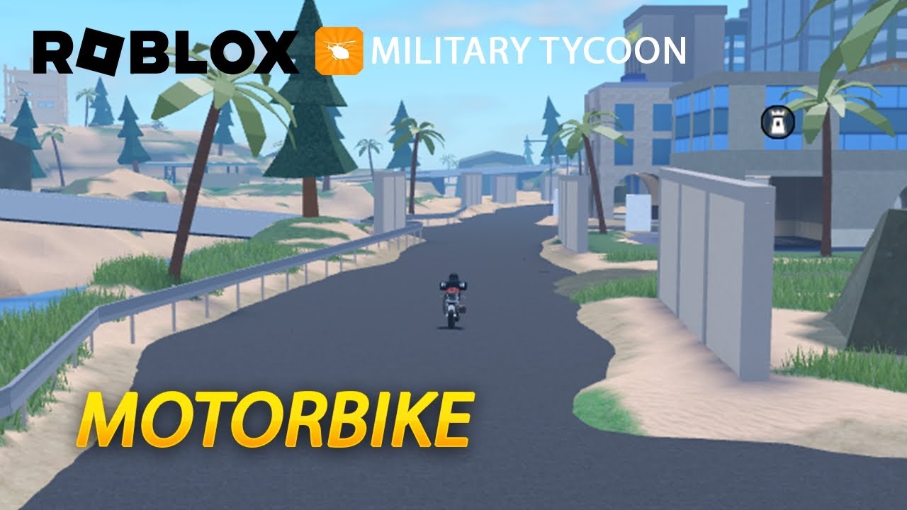 ОБЗОР MOTORBIKE В MILITARY TYCOON | ROBLOX - YouTube