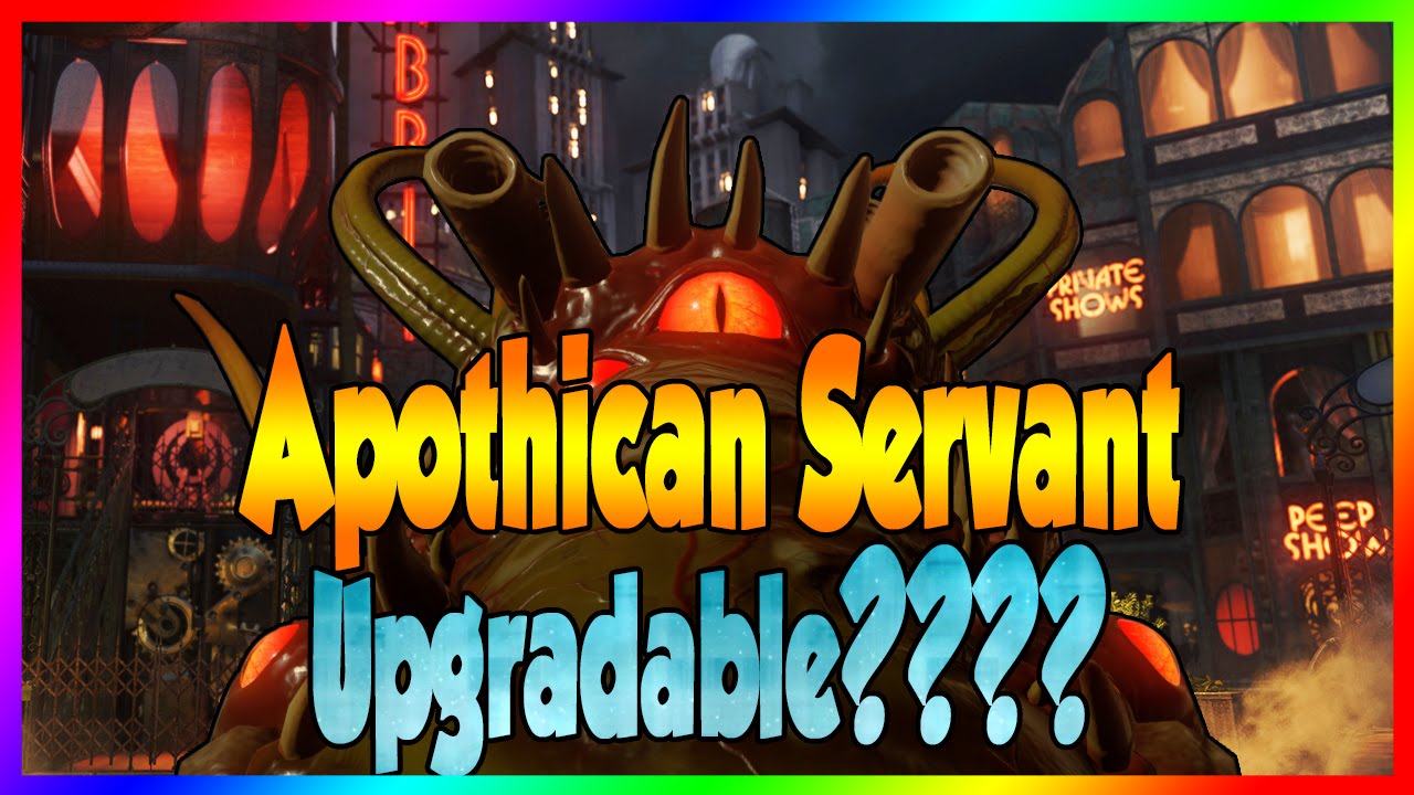 APOTHICAN SERVANT UPGRADABLE ON OTHER MAPS??? (Black Ops 3 Zombies ...
