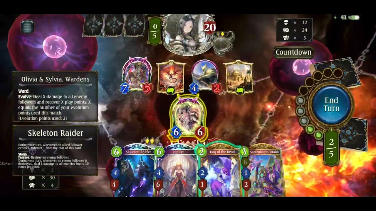 Shadowverse: Evo Shadow vs. Amulet Haven 1 - YouTube