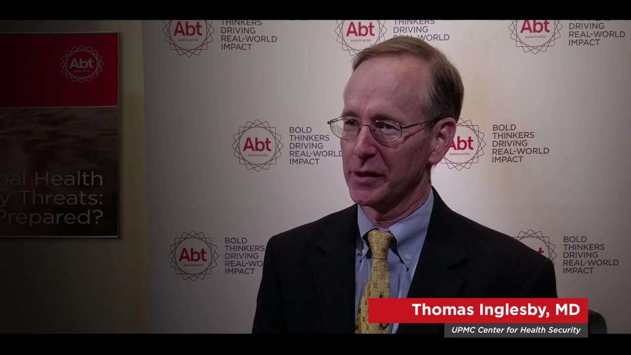 Bold Thinking on Global Health Security: Thomas Inglesby, MD - YouTube