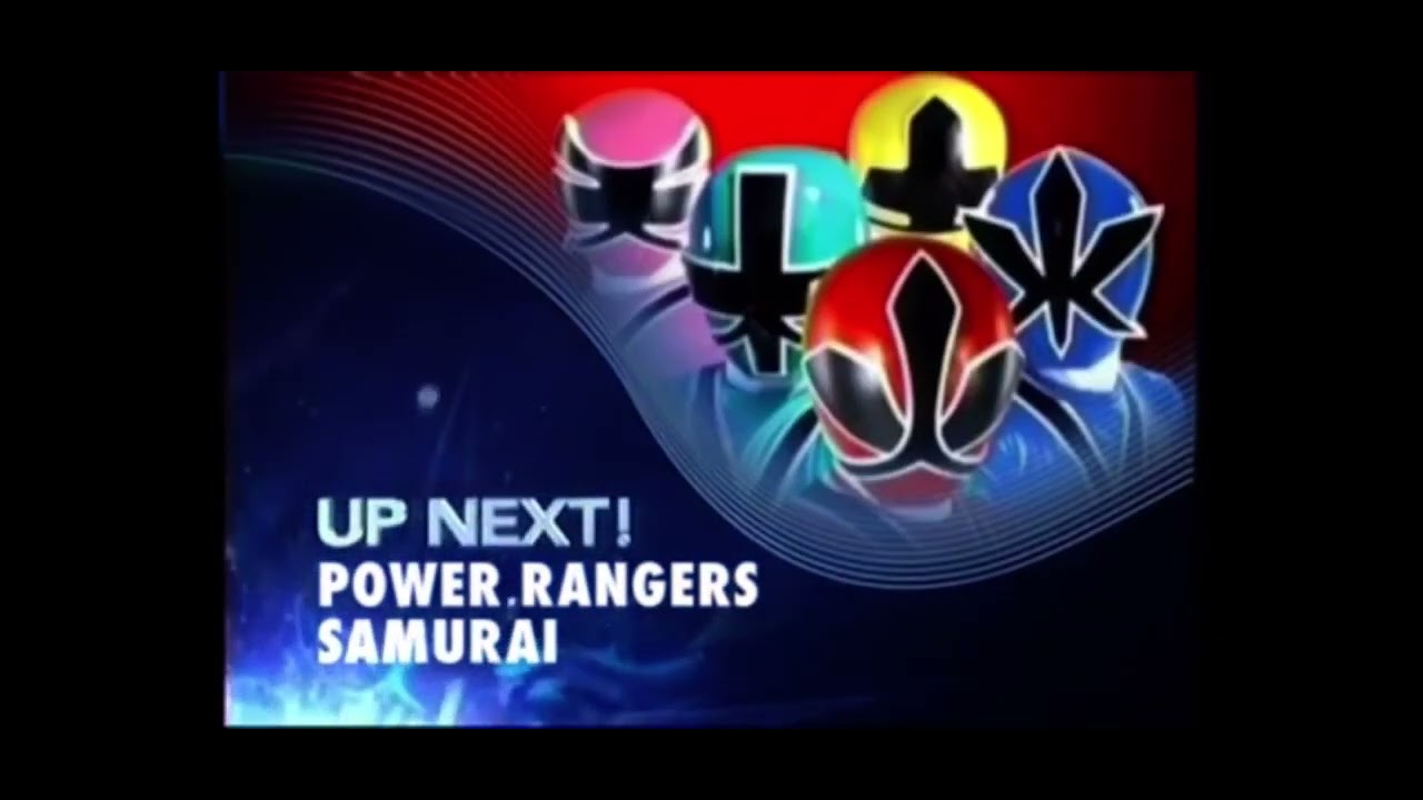 Nicktoons (U.S.)- Up Next! Power Rangers Samurai PRIMETIME BUMPER 2 ...