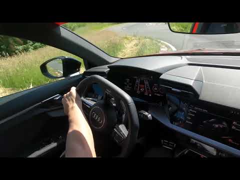 NEW 2022 AUDI RS3 INTIEUR & DRIFT