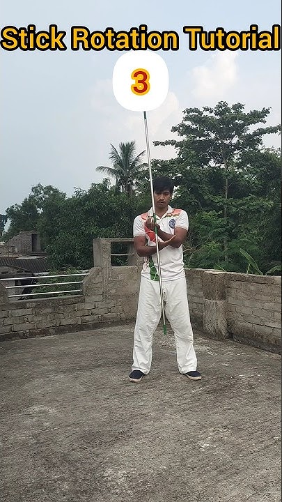 Stick Rotation Tutorial || Bo stuff spinning tutorial || #shorts #youtubeshorts #kalaripayattu # ...