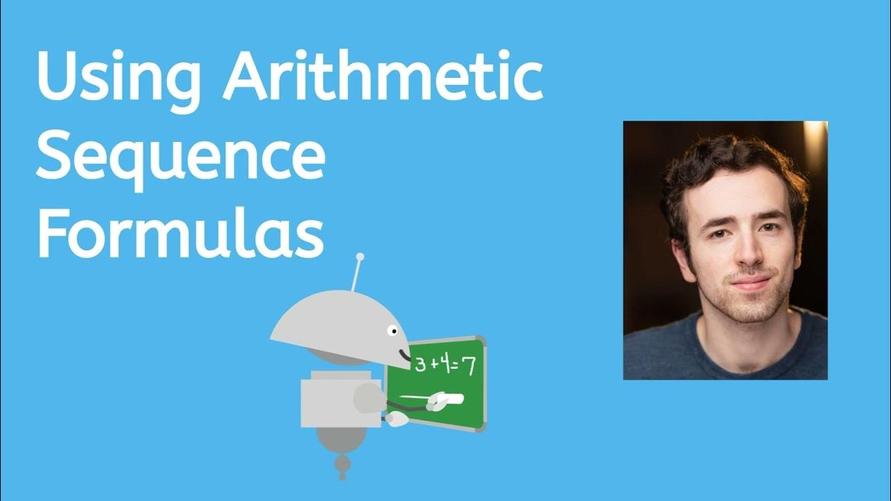 Using Arithmetic Sequence Formulas- Algebra for Teens! - YouTube