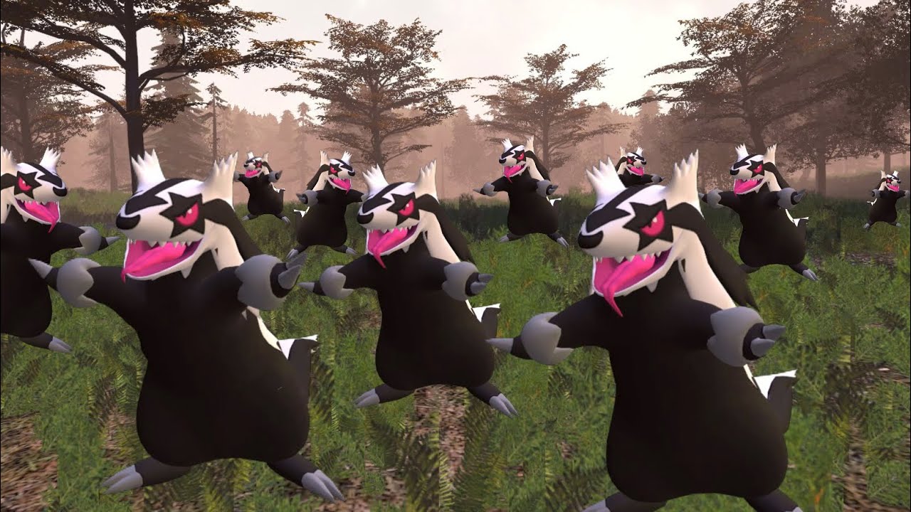 Galarian Badger Badger Badger (GMod Pokemon Sword/Shield) - YouTube