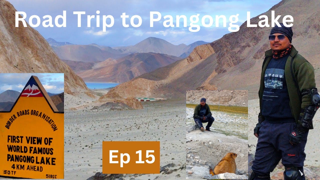 Road to Pangong Lake | Nubra Valley to Pangong Lake | Most Dangerous ...