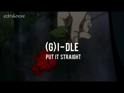 (G)I-DLE - Put It Straight / Nightmare Version  (Türkçe Çeviri/Şarkı Sözleri)