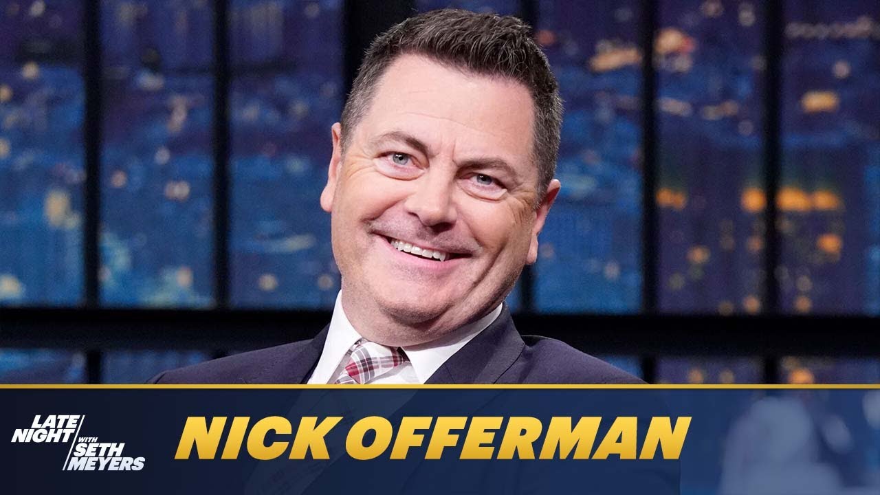 Nick Offerman Sin Barba