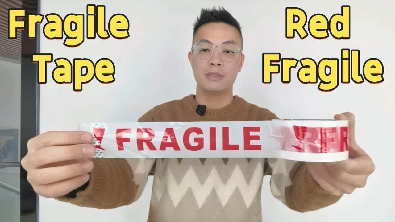 Fragile tape,red fragile tape,fragile wrapping tape,fragile tape ...