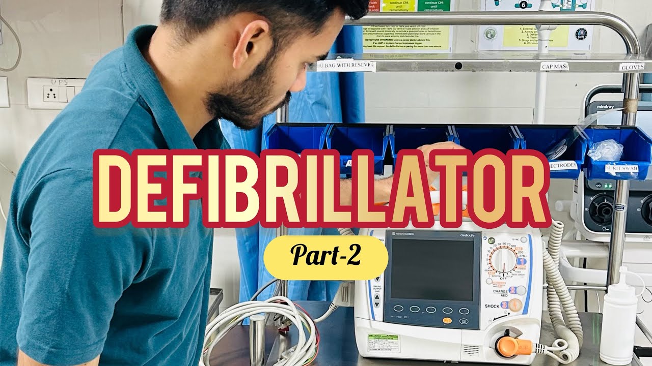 What is Defibrillator and How to use it (Part-2) - YouTube