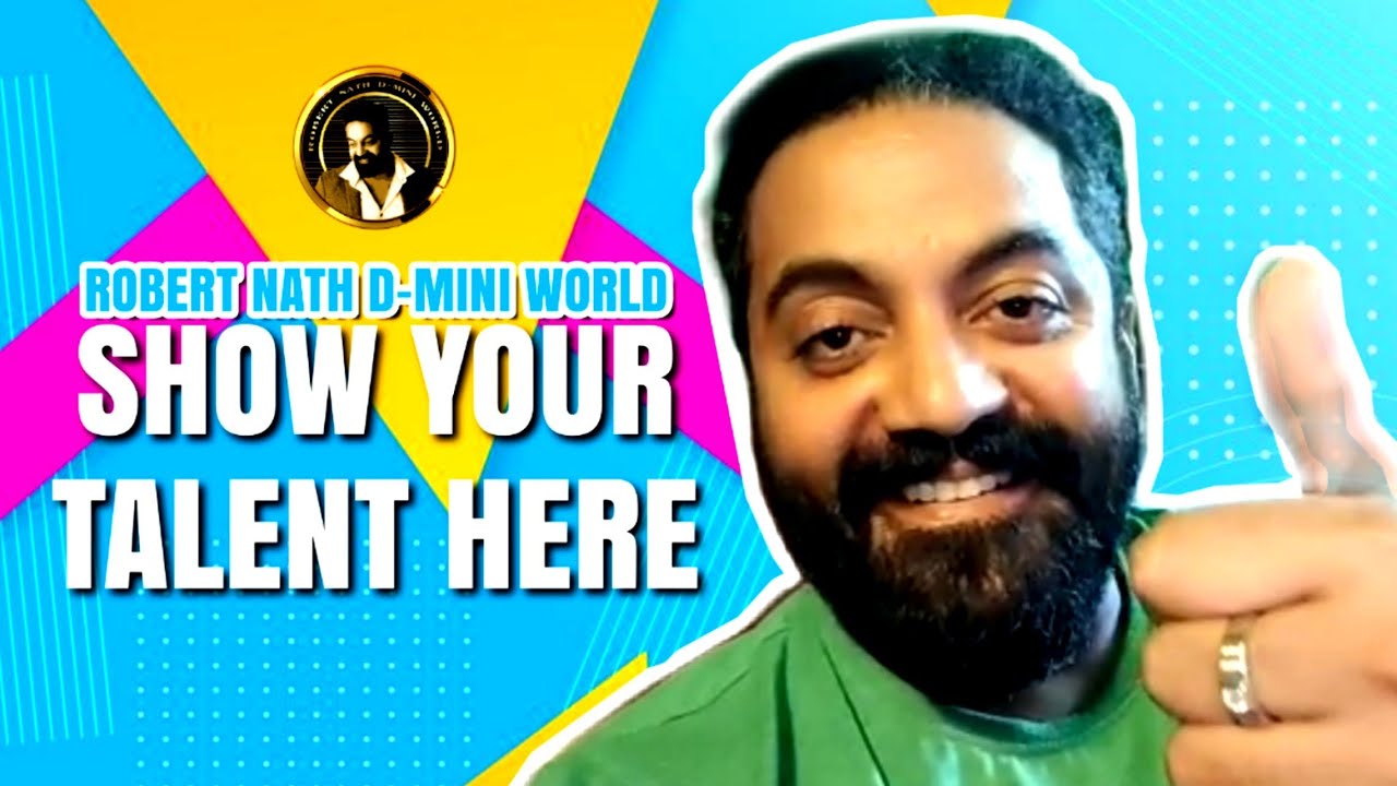 ROBERT MASTER SPEECH ABOUT NEW YOUTUBE CHANNEL. - YouTube