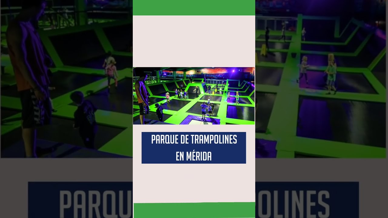 FLIP OUT: Parque de trampolines en Merida 🤸😌 - YouTube