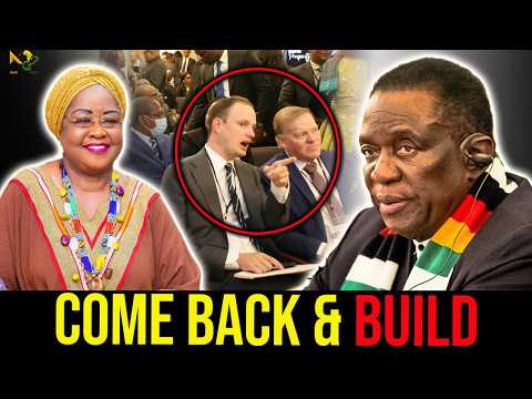 [NEW YORK] Mnangagwa FIRES UP Diaspora: Take Your Skills & Investment Back Home!