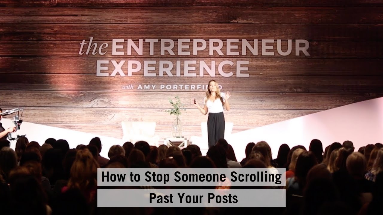 How to Stop Someone Scrolling Past Your Posts - YouTube
