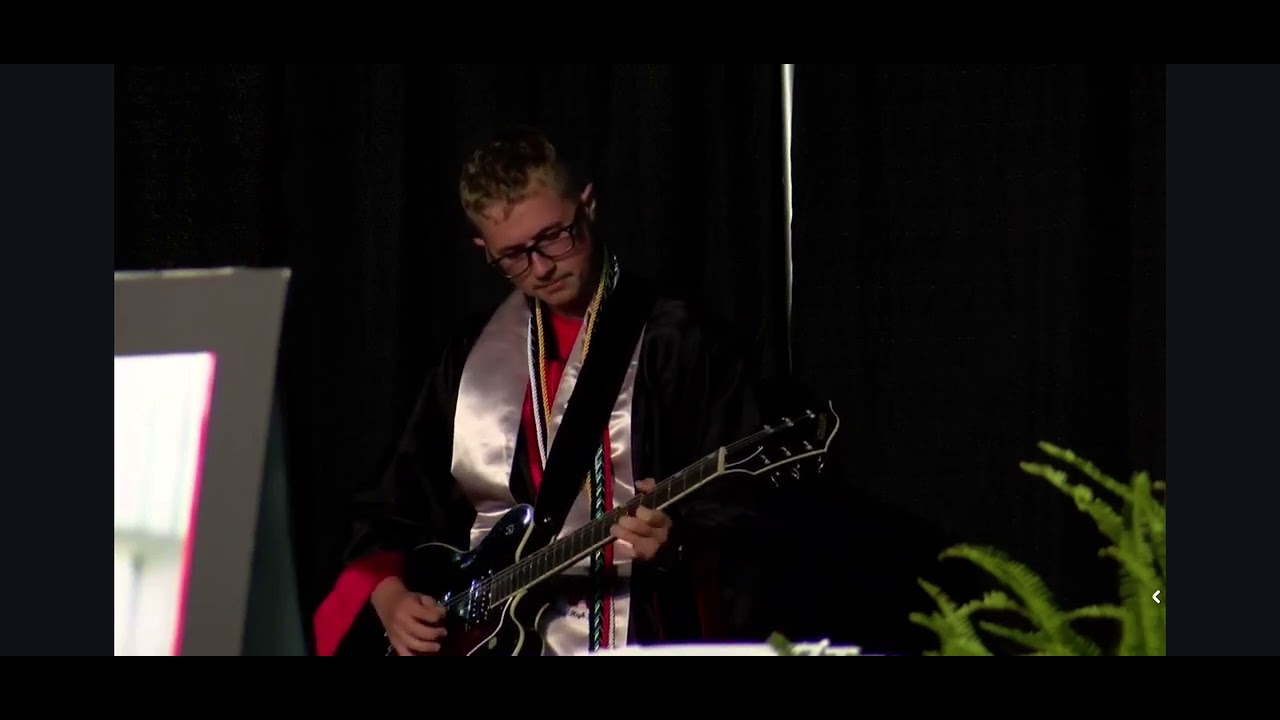 National Anthem Wayne High School WV Graduation 2025 by Ian Steele ...
