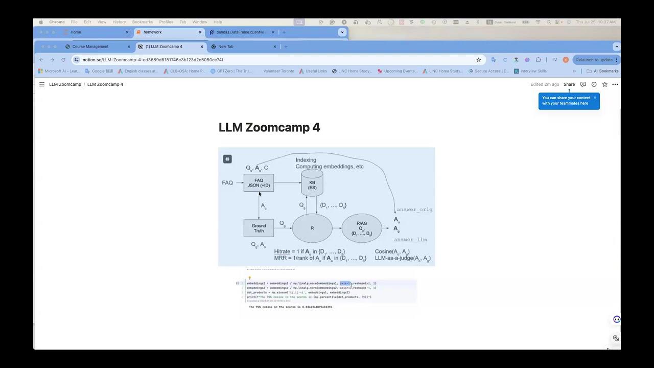【LLM Zoomcamp】Week 4 - monitoring - YouTube