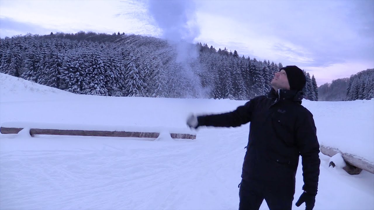 Minus 30 Grad auf der Schwäbischen Alb - 29.12.2014 - YouTube