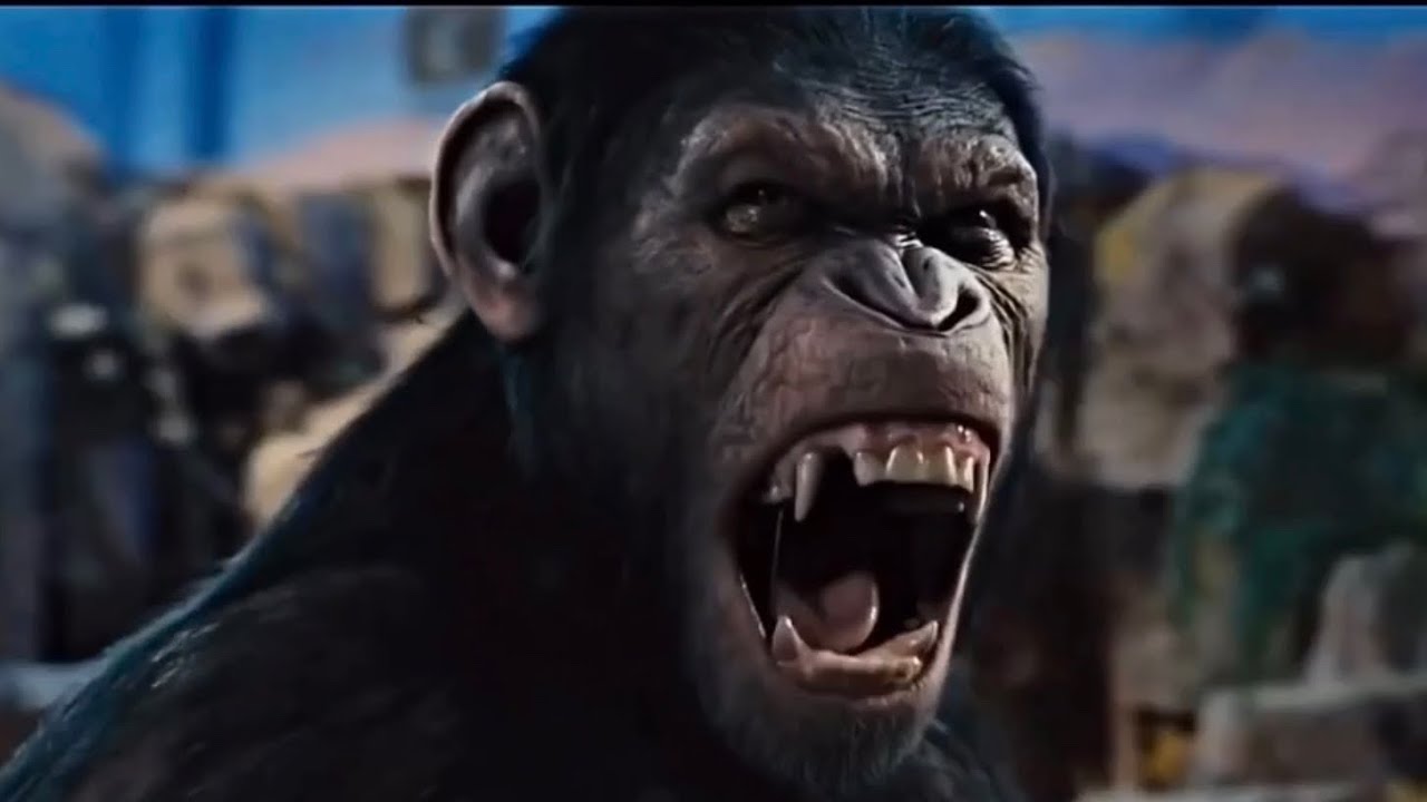 Ceaser Says “NO” - Rise of the Planet of the Apes | 这一幕让我惊吓无语 - YouTube