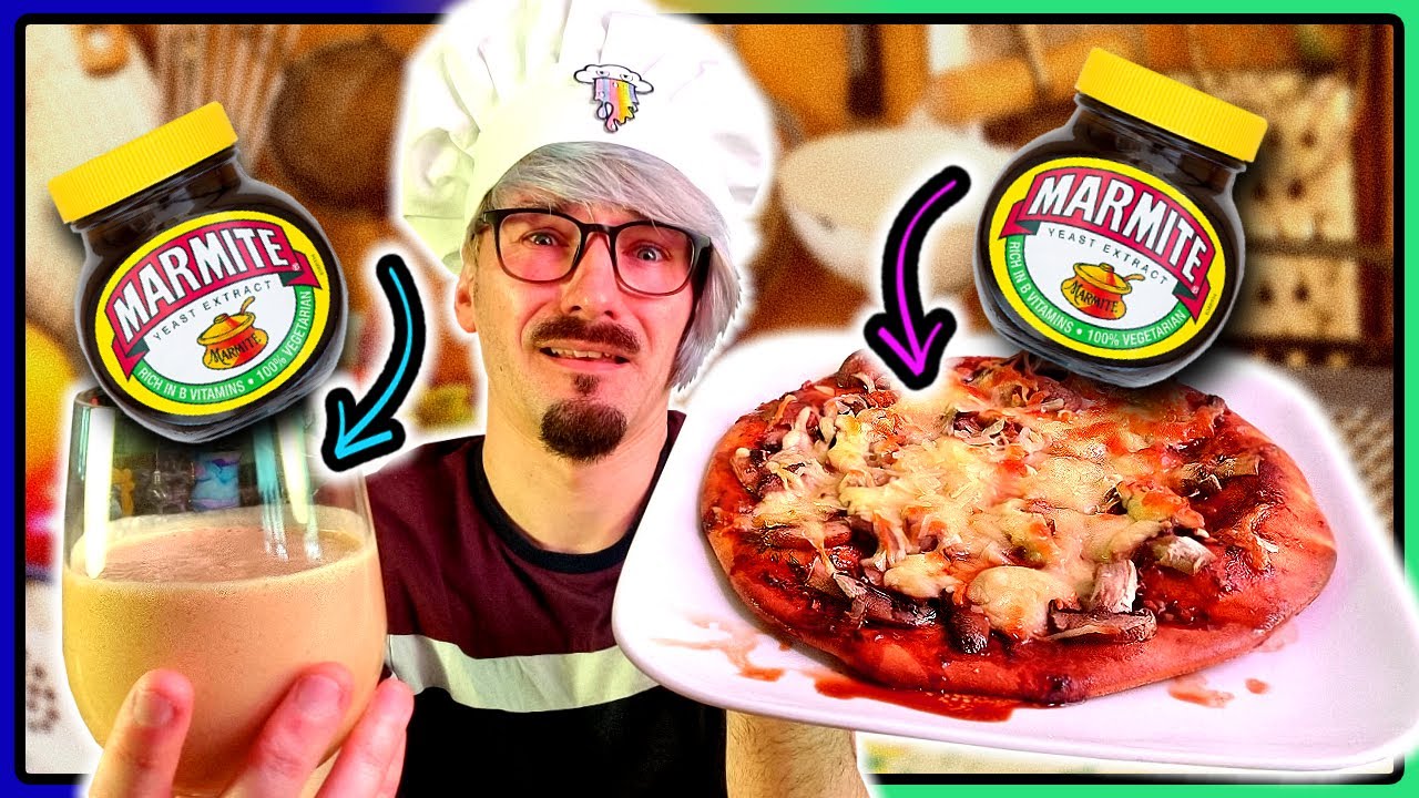Lets Make A MARMITE Pizza & Other MARMITE Recipes - YouTube