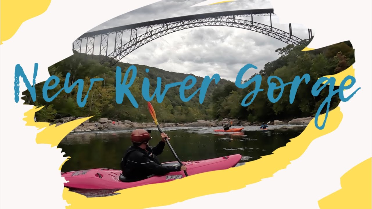 New River Gorge Kayaking: Huntsville Canoe Club -1.5ft 1600CFS - YouTube