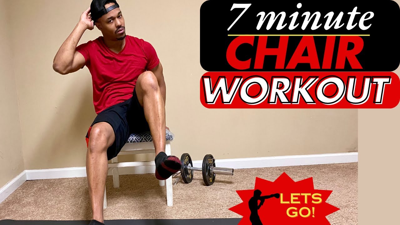 Spasticity Home Workout: 7 Minute Chair Workout #Fitness #Mobility #hsp ...