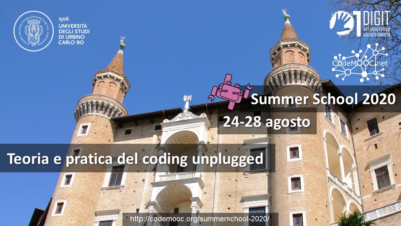[SummerSchool-2020] Teoria e pratica del coding unplugged - introduzione - YouTube