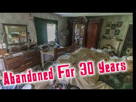 I Found A house Abandoned for over 30 Years Full of Antiques And Power ...
