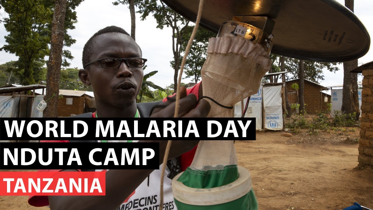 World Malaria Day: Nduta refugee camp, Tanzania - YouTube