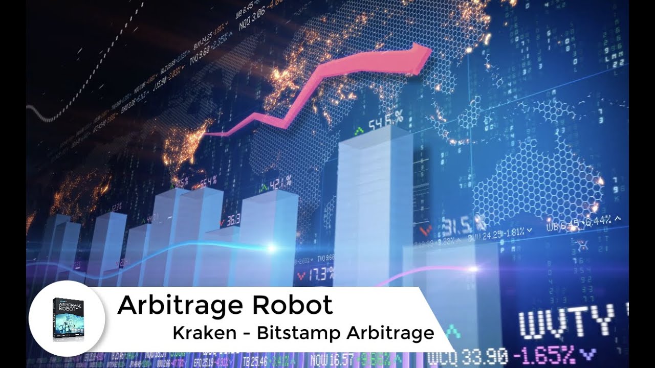 Arbitrage between Kraken & Bitstamp Exchanges by Arbitrage Robot - YouTube