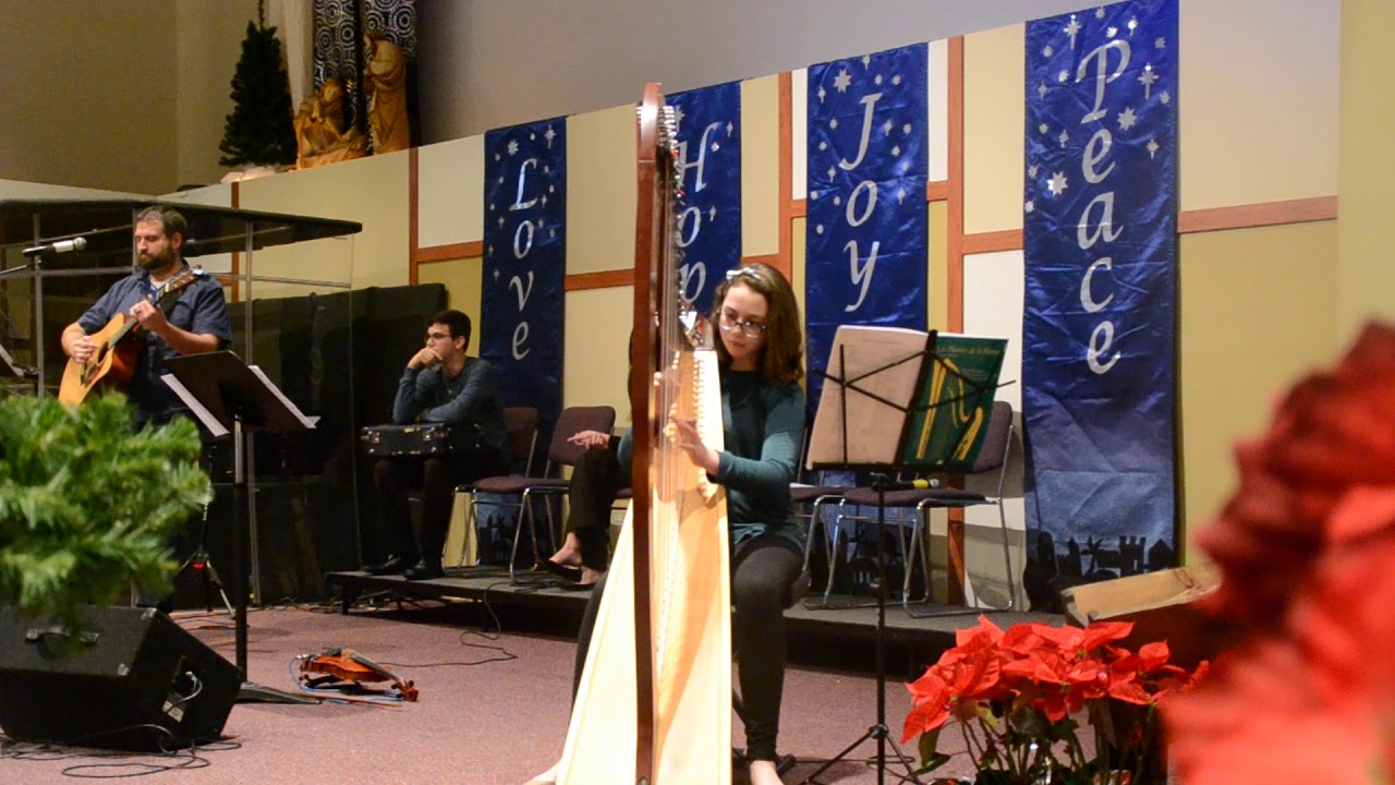 Megan Christmas Harp - YouTube