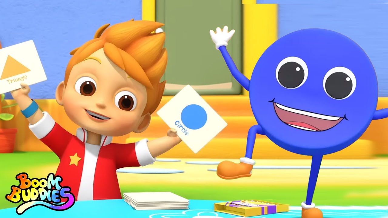 Boom Buddies Canção Das Formas e Vídeos Educativos Para Bebês - YouTube