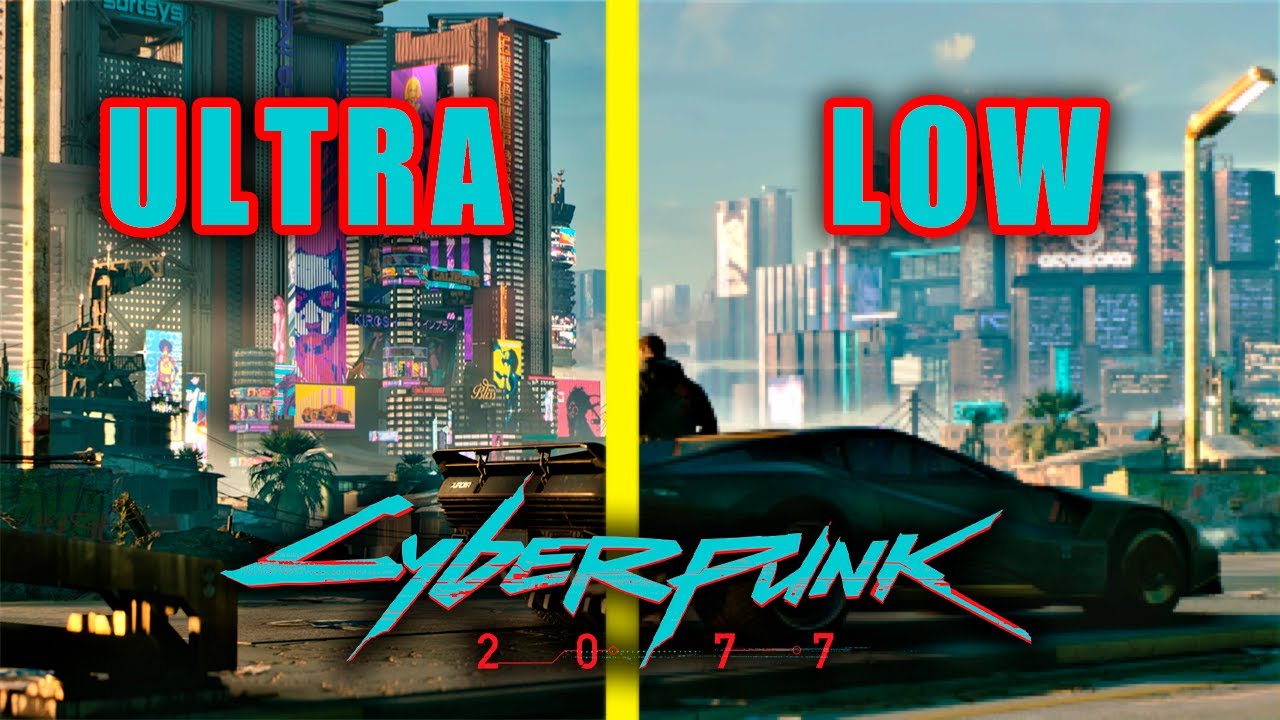 Cyberpunk 2077 - ULTRA LOW GRAPHICS GAMEPLAY - YouTube