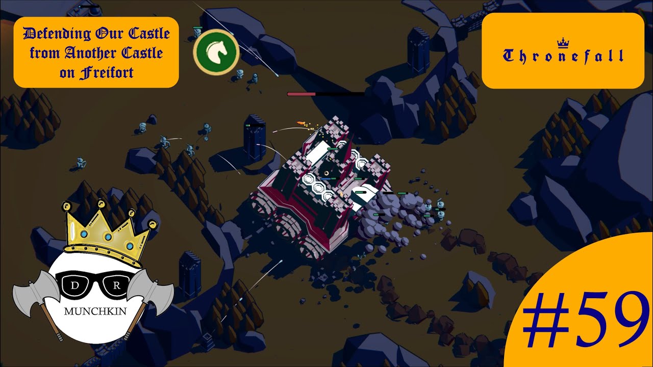 Defending Our Castle from Another Castle on Freifort - Thronefall ...