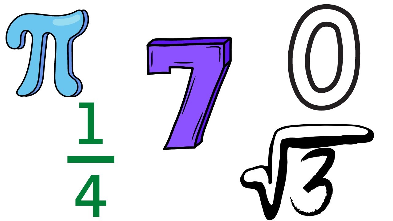 The Different Types Of Numbers YouTube