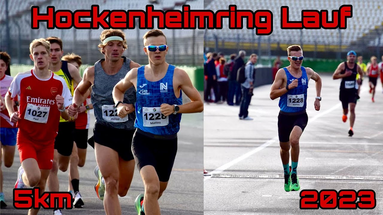 Hockenheimring Lauf 5km | 2023 | Hockenheim | Matteo Kozka - YouTube
