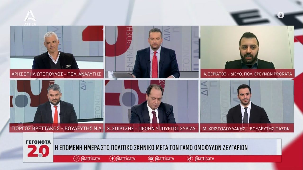 Το πολιτικό σκηνικό μετά την ισότητα στο γάμο | Γεγονότα 2.0 | ATTICA ...