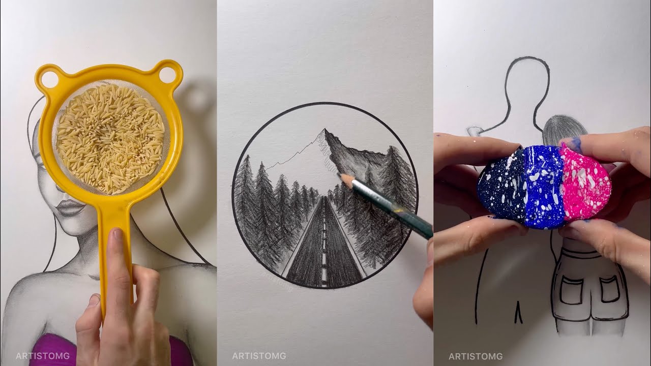 Oddly Satisfying Art Videos from ARTISTOMG - YouTube