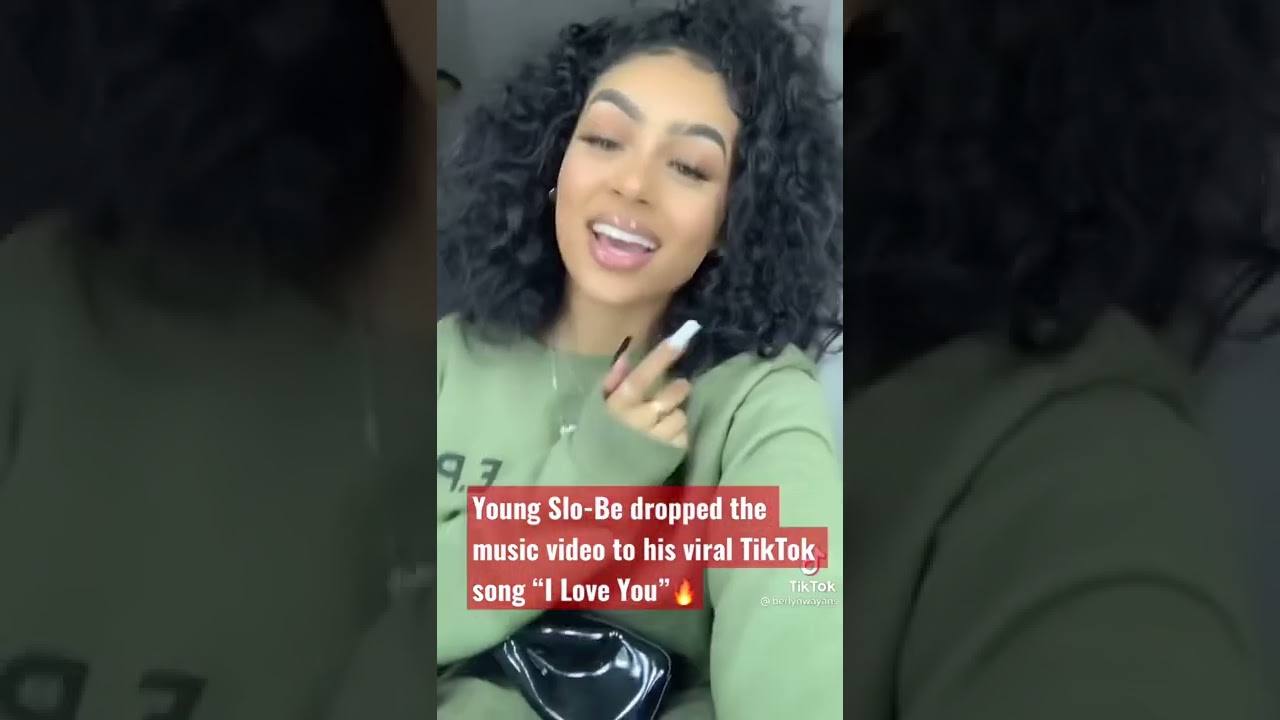 🔥 Young Slo-Be dropped the video to his viral TikTok song “I Love You ...