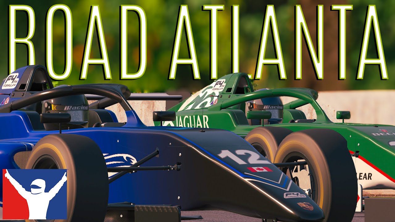 Back for some Open Wheel Fun! iRacing F4's at Atlanta - YouTube