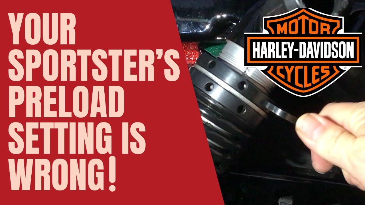 Your Sportster's Preload Setting Is Wrong | How to adjust it correctly ...